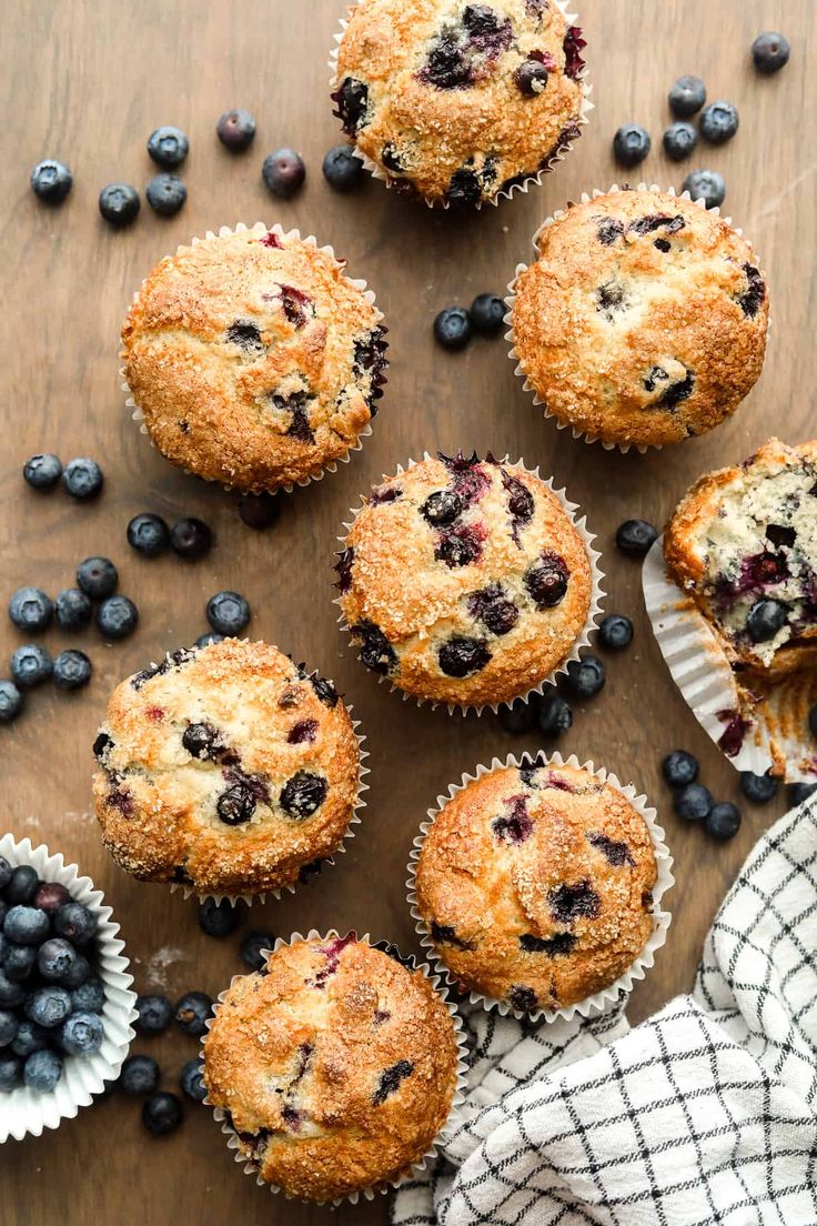 Blueberry & Lemon Muffins – Break Bread Bakery